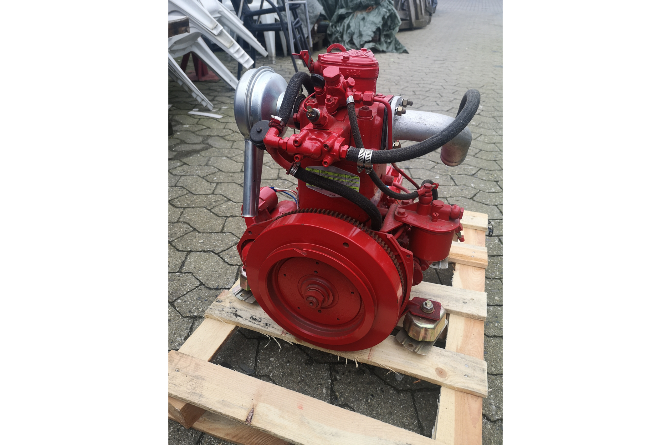 MOTOR DV10LME SALTVANDSKØLET 80KG NY - K.K.E Motorer