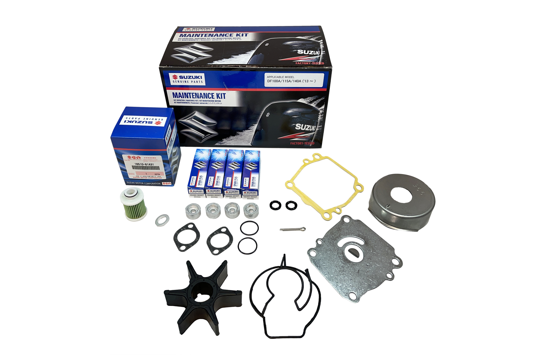 SERVICE KIT DF100A-115A-140A 2013-* - K.K.E Motorer